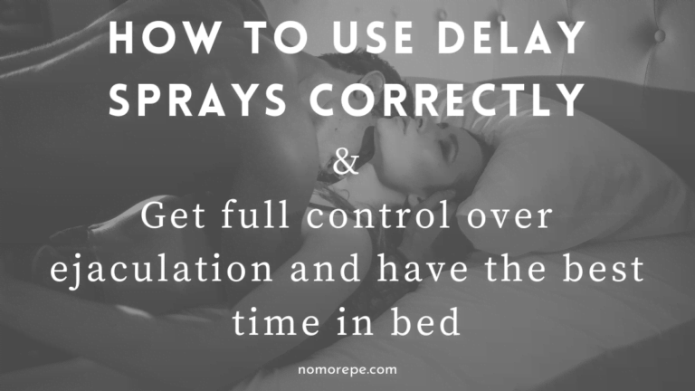 How To Use Delay Spray With Pictures Infographic